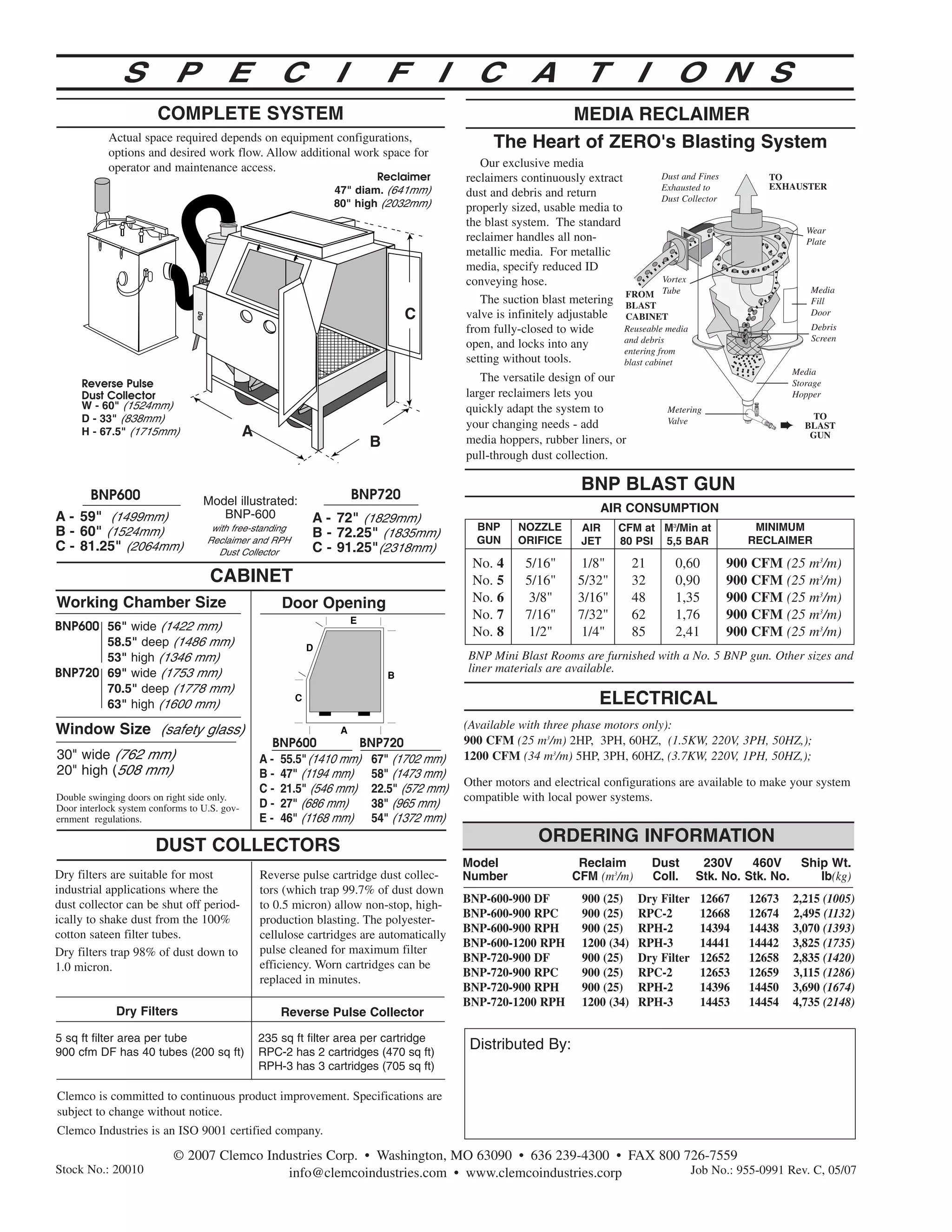 Bnp 600 720_mini_blast-room-suction_system | PDF
