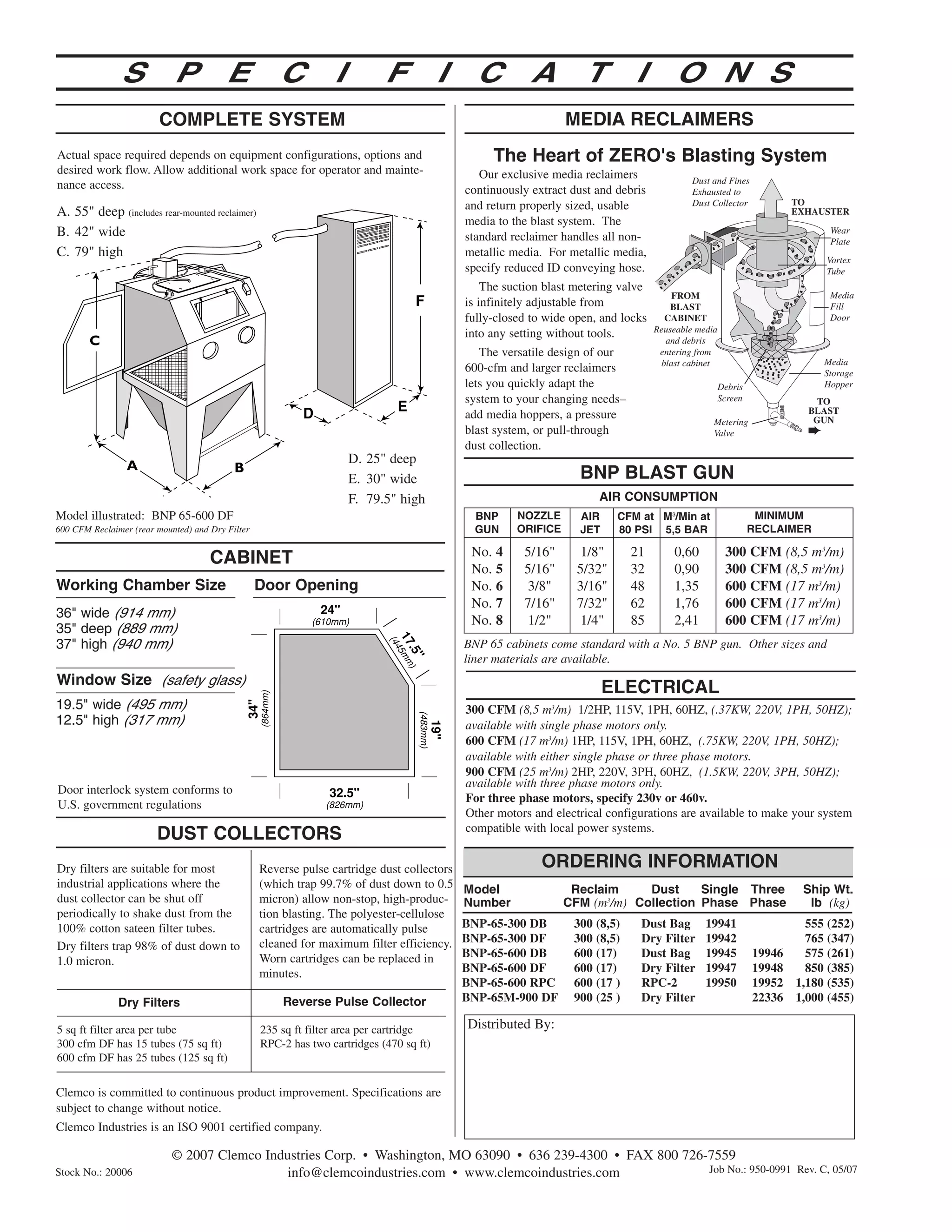 Bnp 65 suction_blast_cabinet | PDF