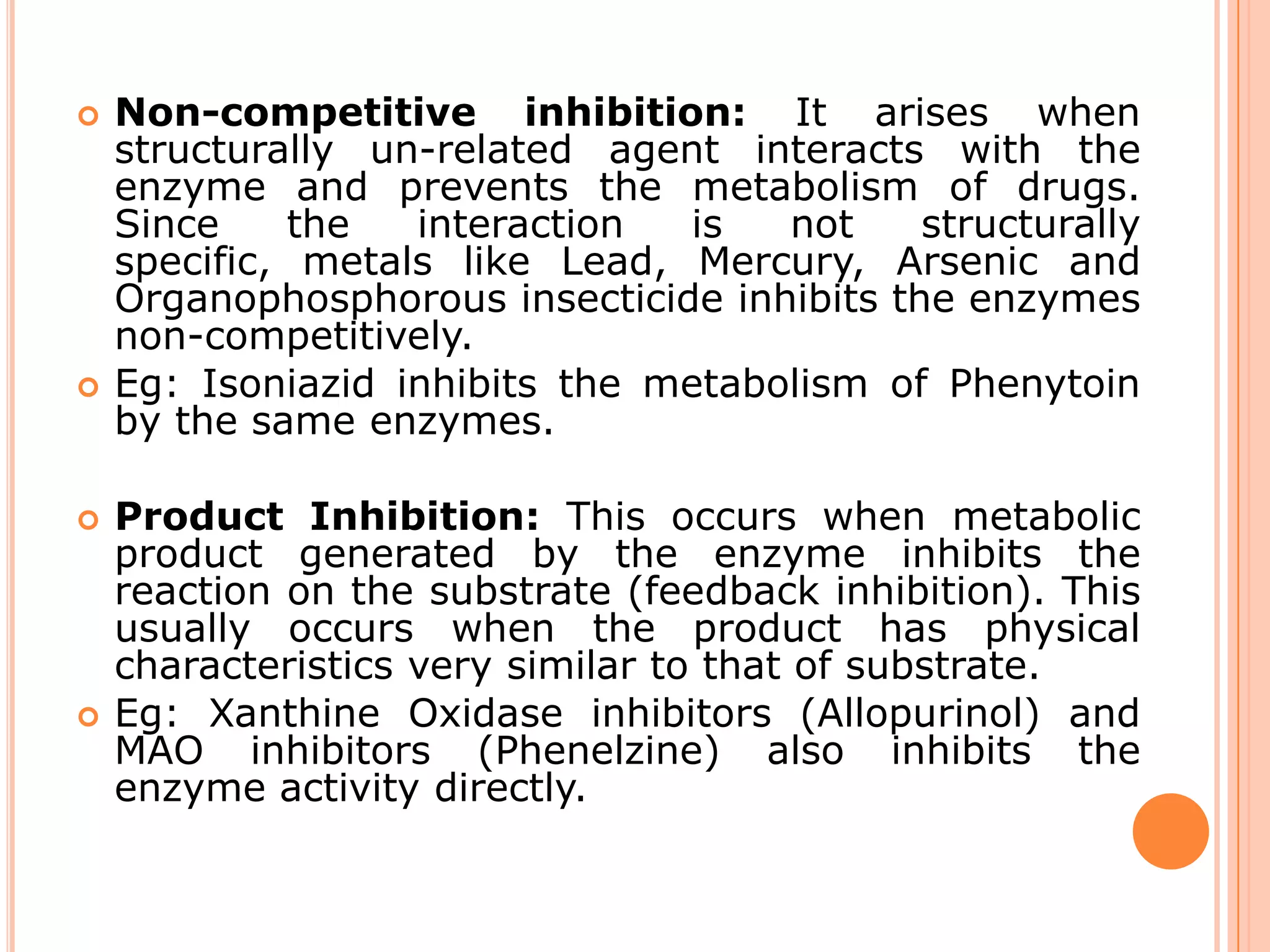 Induction and Inhibition of Drug Metabolism Inhibition of Biliary ...