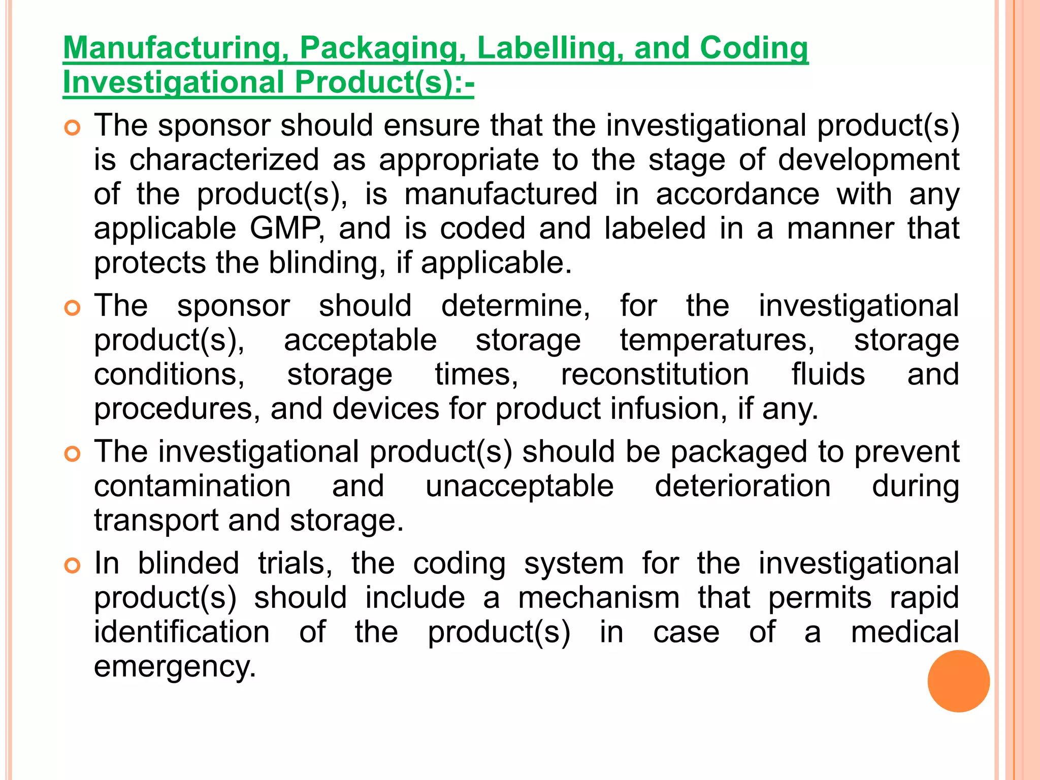 Roles and Responsibilities of sponsor in conducting clinical trials as ...