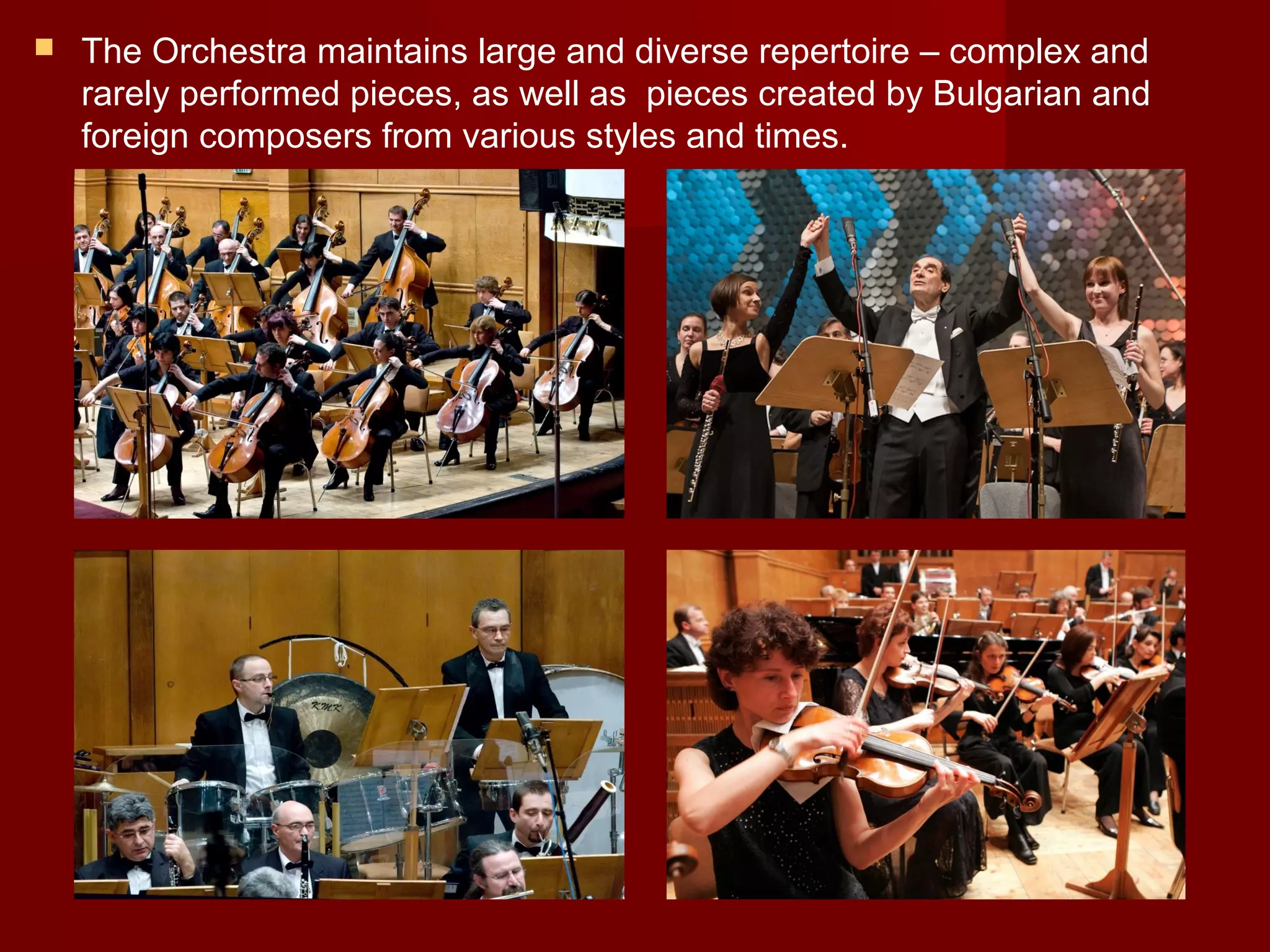 Bulgarian National Radio Symphony Orchestra presentation | PPT