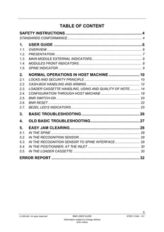 Bnr user guide 67061 5-044 g1 | PDF