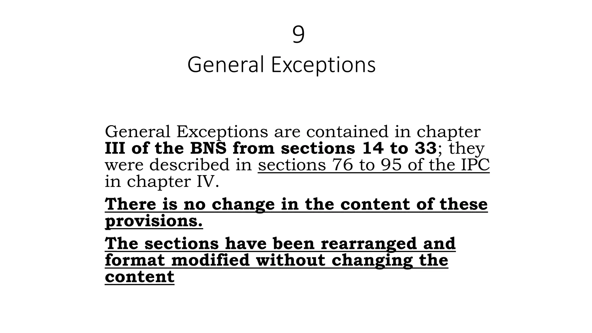 Bharatiye Nyaye Sanhita 2023 - comparison with the Indian Penal Code, 1860 | PPTX