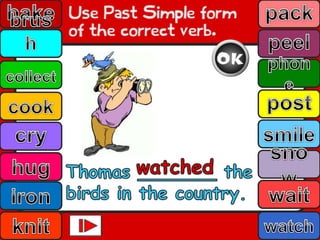 Bản sao của past-simple-regular-verbs-game-fun-activities-games-games ...