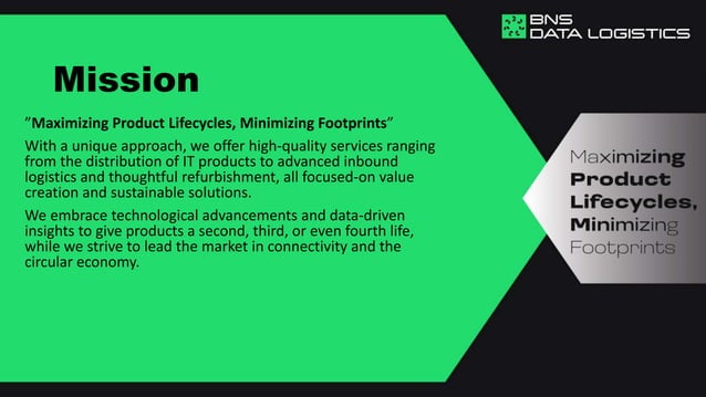 BNS Data Logistics introduction and presentation.pptx | Logistics ...