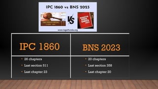 BNS Presentation (2).pptx bharatiya nyaya sanhitha | PPTX