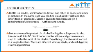 PN JUNCTION DIODE WORKING AND PROPERTIES | PPT