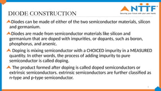 PN JUNCTION DIODE WORKING AND PROPERTIES | PPTX