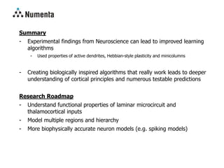 Why Neurons have thousands of synapses? A model of sequence memory in the brain | PPTX
