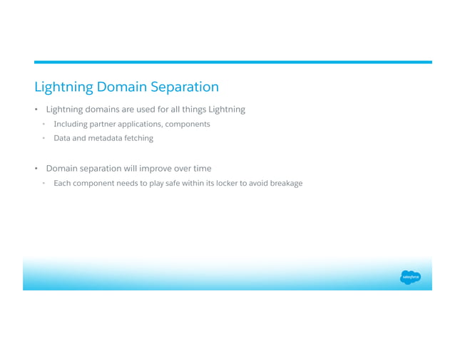 Secure Salesforce: Lightning Components Best Practices