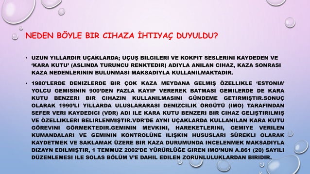 Bnwas vdr Bridge navigation warning and alarm system | PPT