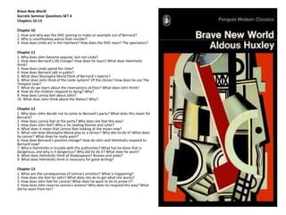 Bnw socratic semicar questions | PPTX