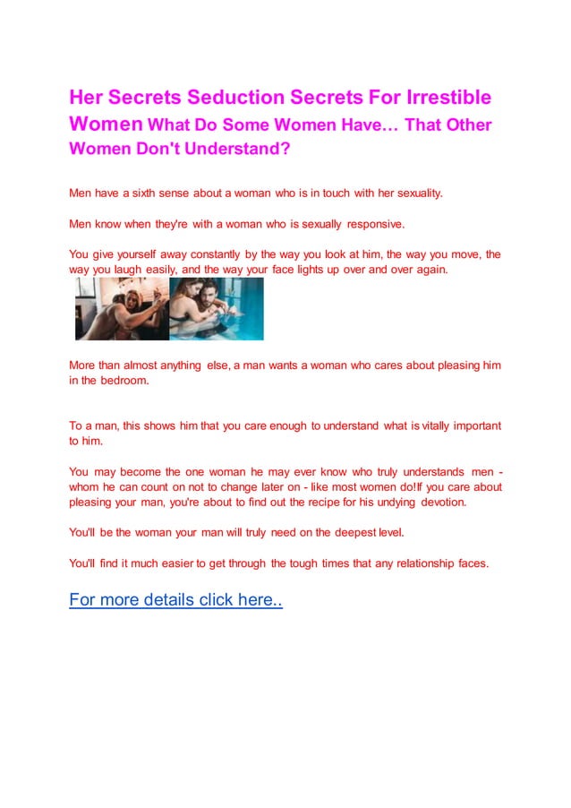 Secrets Seduction | DOCX