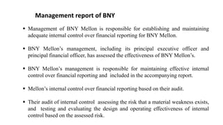 Bank of New York (BNY) Mellon- Annual Report | PPTX