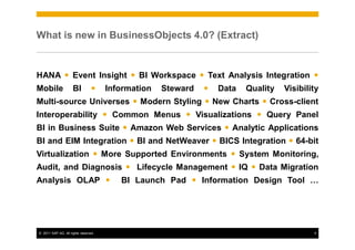 Business Objects.new & old version | PPT