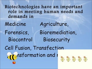 Guide to Modern Biotechnology | PPT