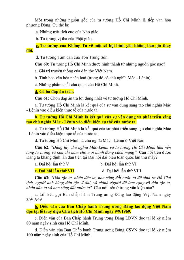 bo-cau-hoi.pdf danh cho dang vien 123456 | PDF