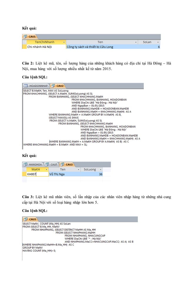 Báo cáo bài tập lớn môn Cơ sở dữ liệu - Học viện công nghệ bưu chính viễn thông | DOCX
