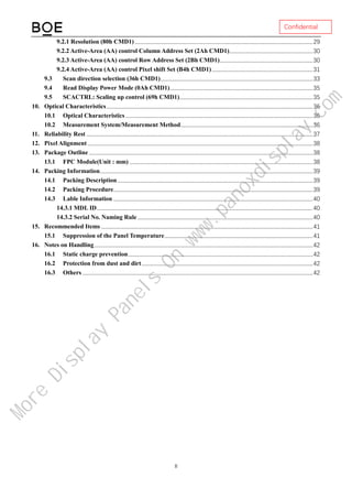 0.49 inch Micro OLED 1920X1080 MIPI interface | PDF