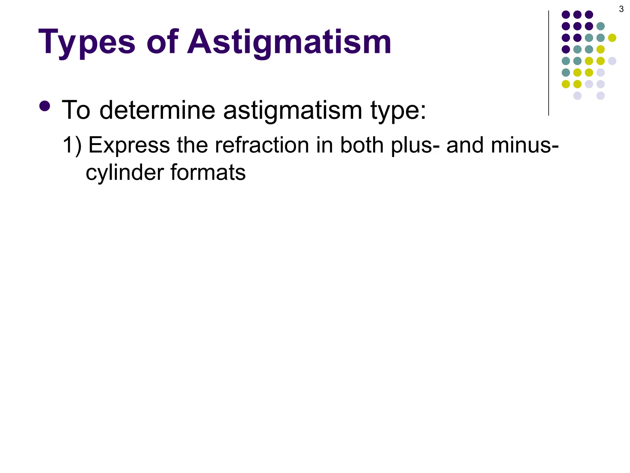 Different types of astigmatism refractive error.ppt