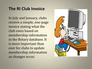 Rotary Ckub Treasurer's Training | PPTX