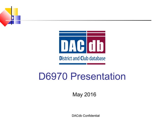 DACdb Rotary Club Management | PPT