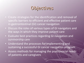 Gastrointestinal Cancer Navigation | PPT