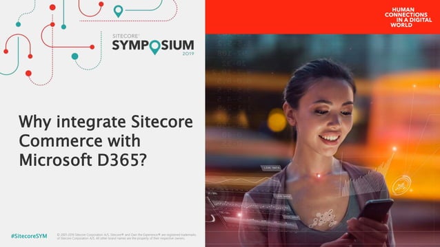 Introducing the Sitecore Commerce 9 Connector for Microsoft D365 | PPT