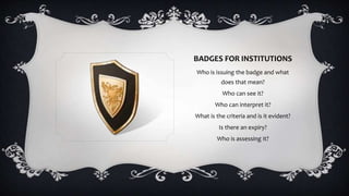 He Broaching Badges - Bond University | PPTX
