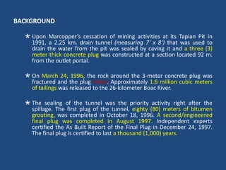 Marcopper Boac River Update | PPTX | Environment | Science