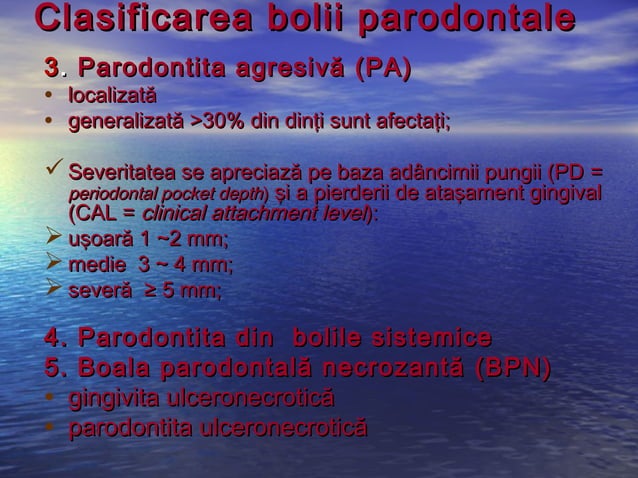 Boala parodontala | PPT