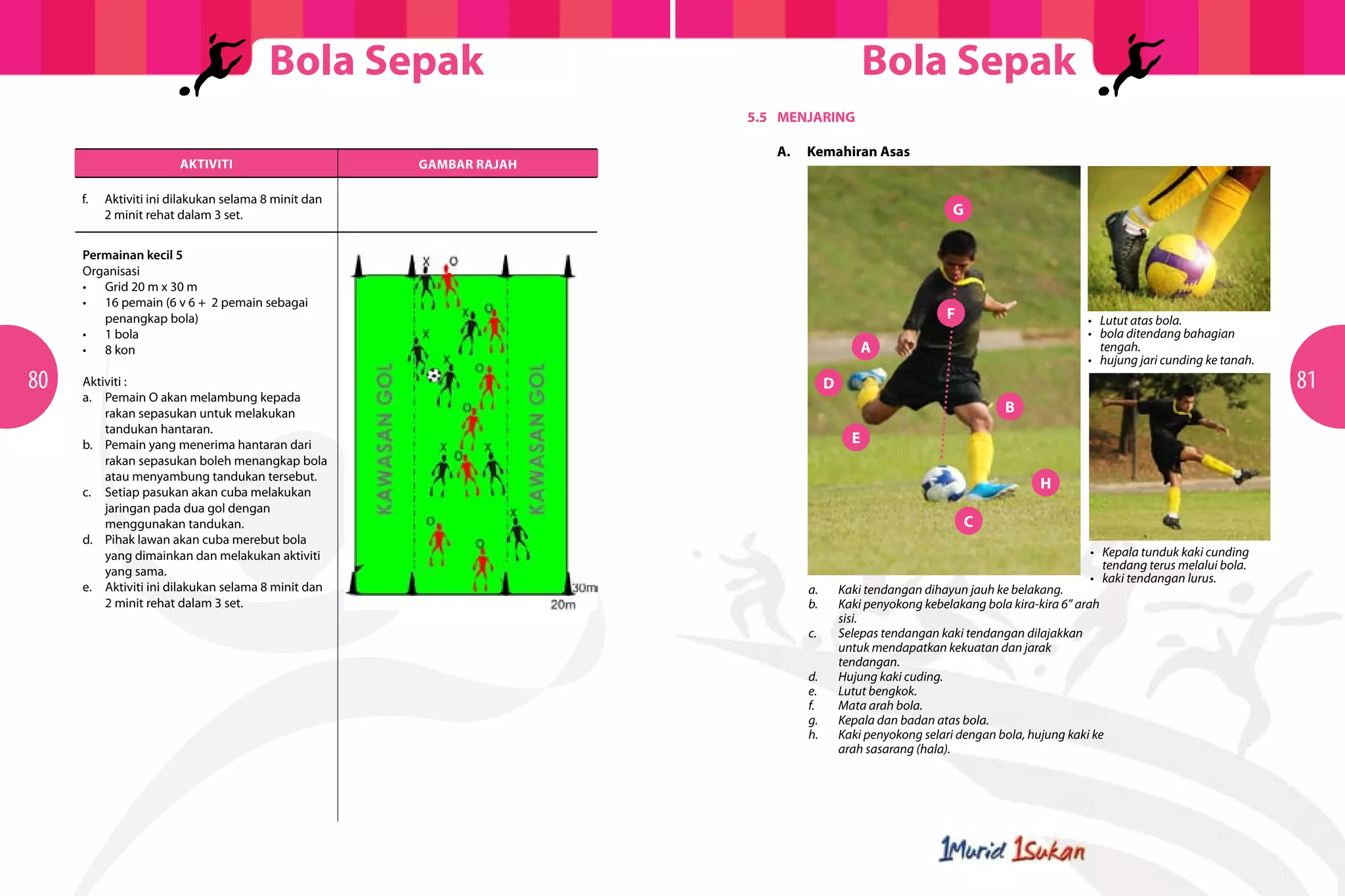 Boal sepak sekolah rendah | PDF