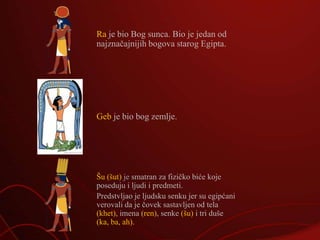 Božanstva starog istoka | PPTX