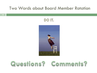 Board Development Course | PPT | Business | Business and Finance