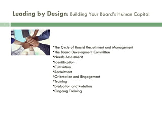 Board Development Course | PPT | Business | Business and Finance