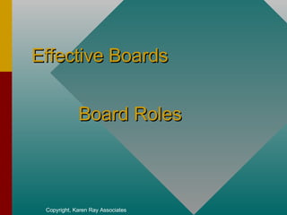 Board Roles | PPT