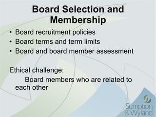 Board And Ethics Mha 2011 01 | PPT