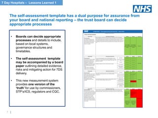 7DS Board Assurance Framework: Planning or June 2019 submission | PPT