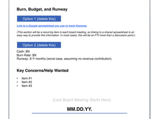 Startup Board Deck Templates 2.0 - NextView | PDF