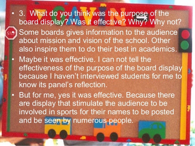 Board displays evaluation form (1)