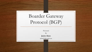 An Overview of Border Gateway Protocol (BGP) | PPTX