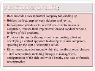 Board for industrial_and_financial_reconstruction | PPTX