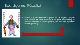 Board game pacalici | PPT