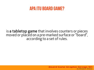 Board game desain dan ilustrasi untuk meningkatkan pengalaman bermain ...