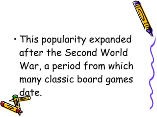 Board games ppt | PPT