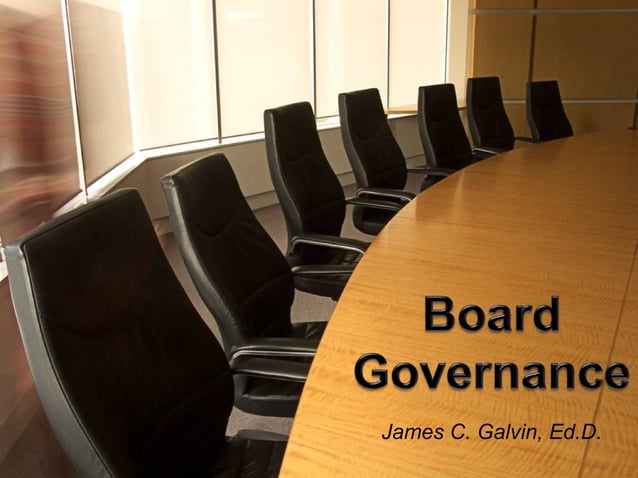 Board governance for Nonprofits | PPT