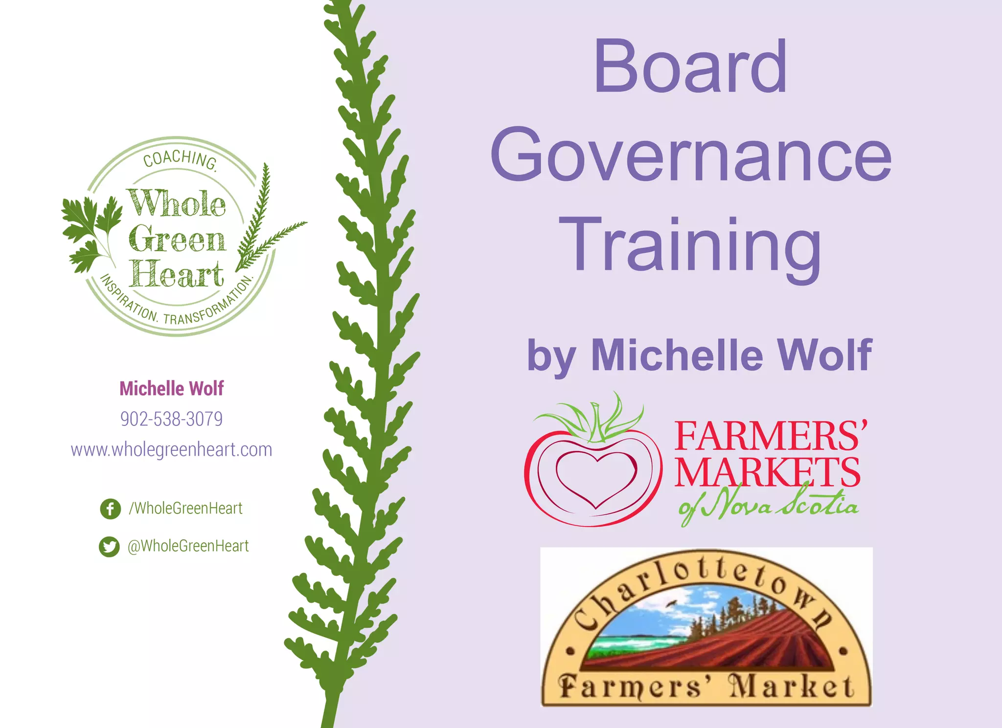 Board governance training slideshow | PDF