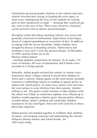 BOARDING SCHOOLSThe boarding school experience for Indian childr.docx