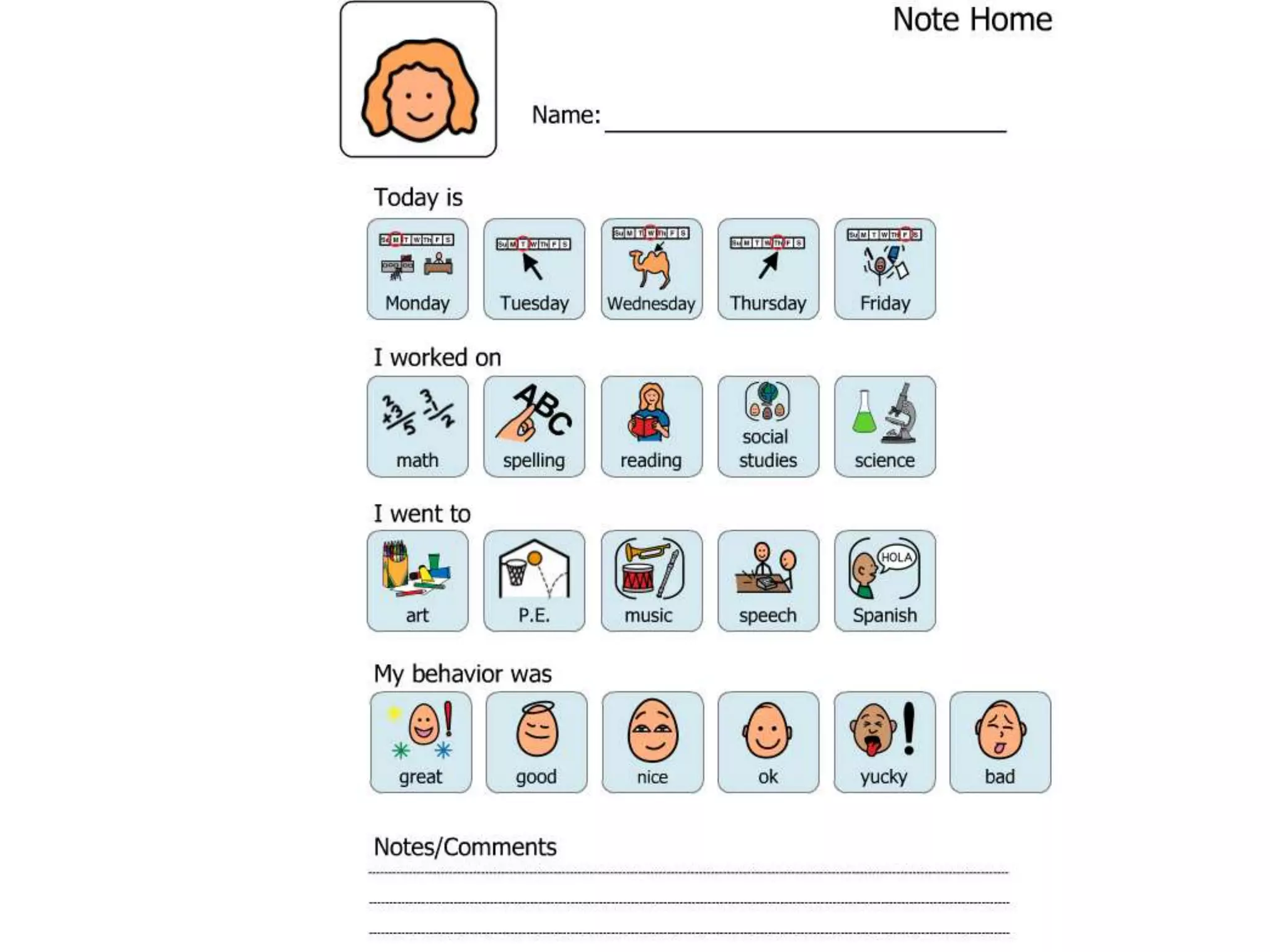 Boardmaker project | PPT