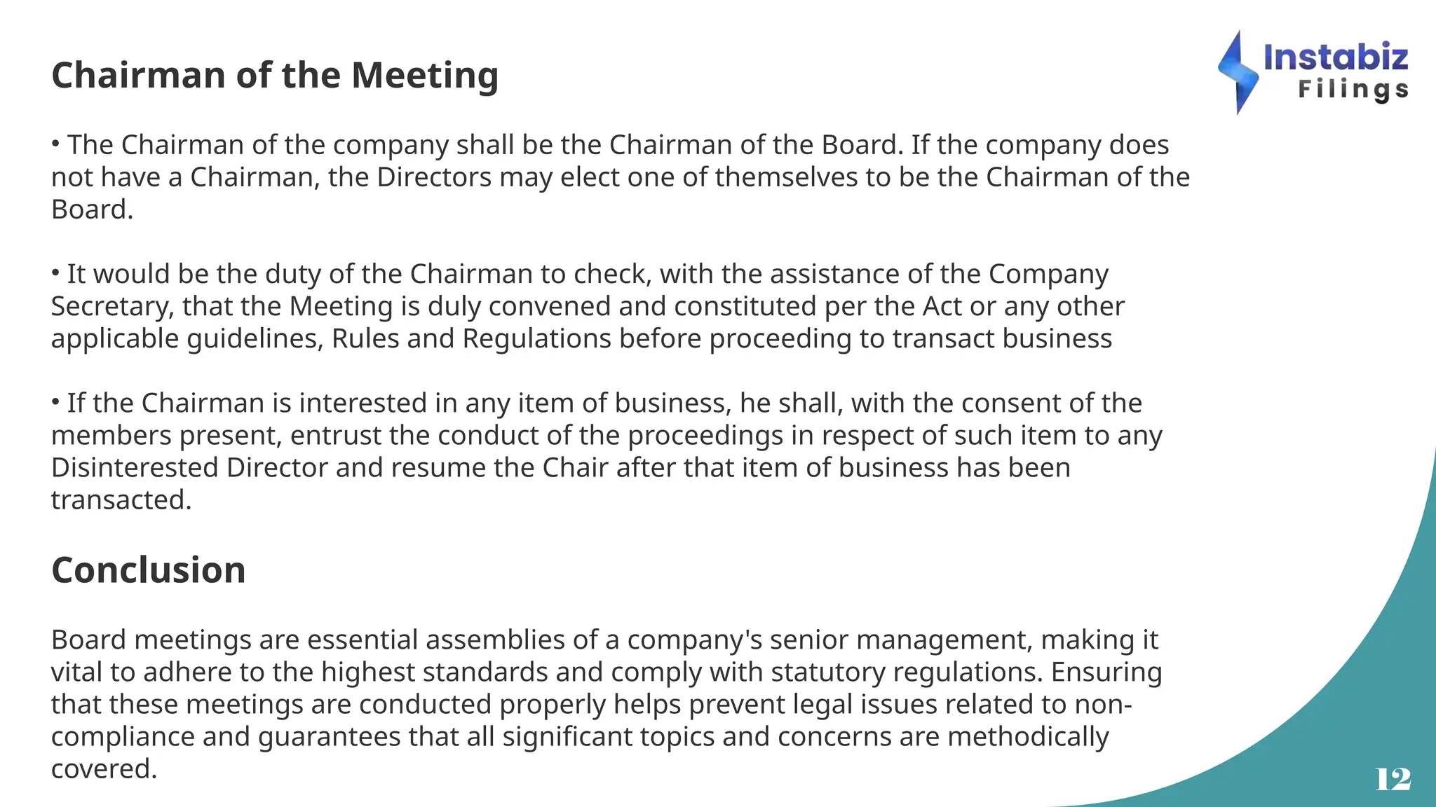 Understanding Board Meetings and Compliance Requirements | PPT